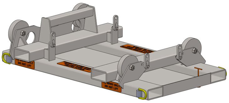 785D Rear Wheel End Stand - Gateway Group