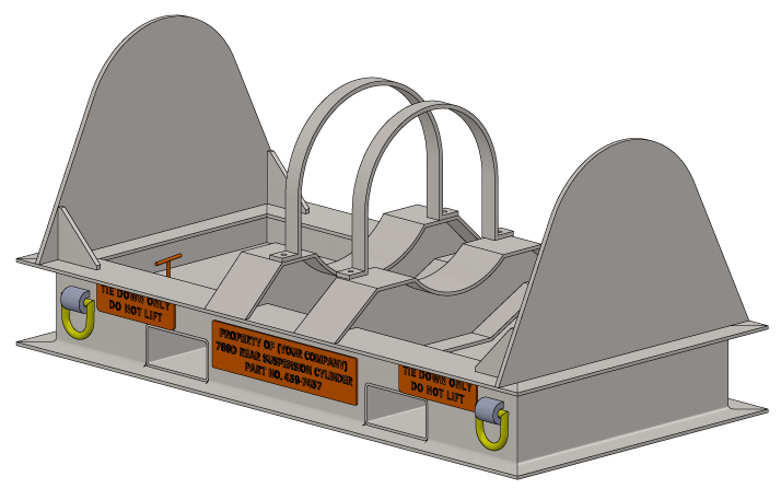 789D Rear Suspension Stand - Gateway Group