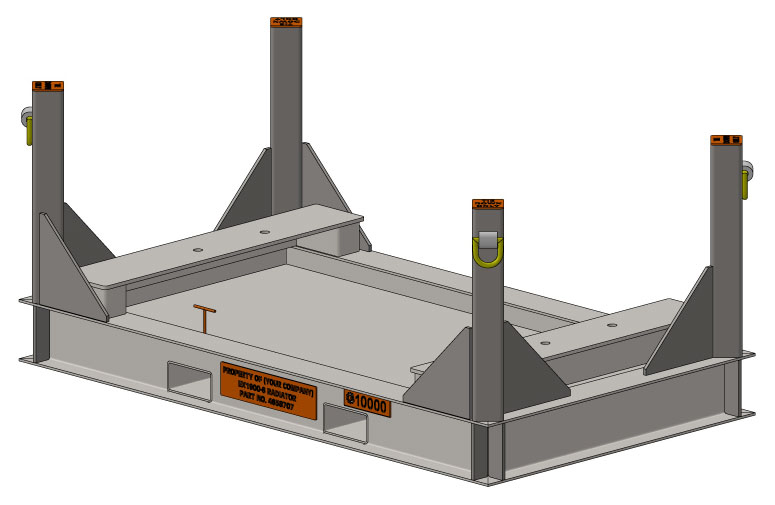 EX1900-6 Radiator Stand - Gateway Group