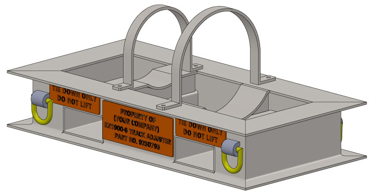 EX1900-6 Track Adjuster Stand - Gateway Group